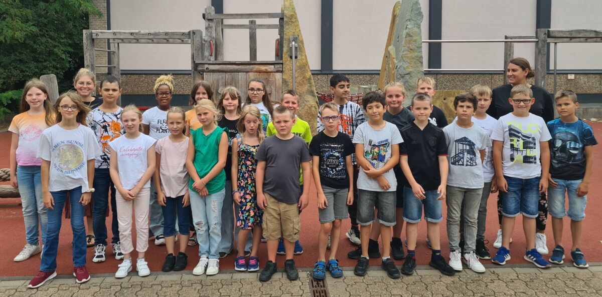 Wir begrüßen unsere neuen Fünftklässlerinnen und Fünftklässler ...